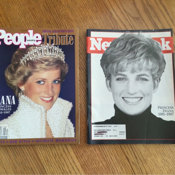 Other | Vintage Princess Diana Tribute Magazines | Poshmark